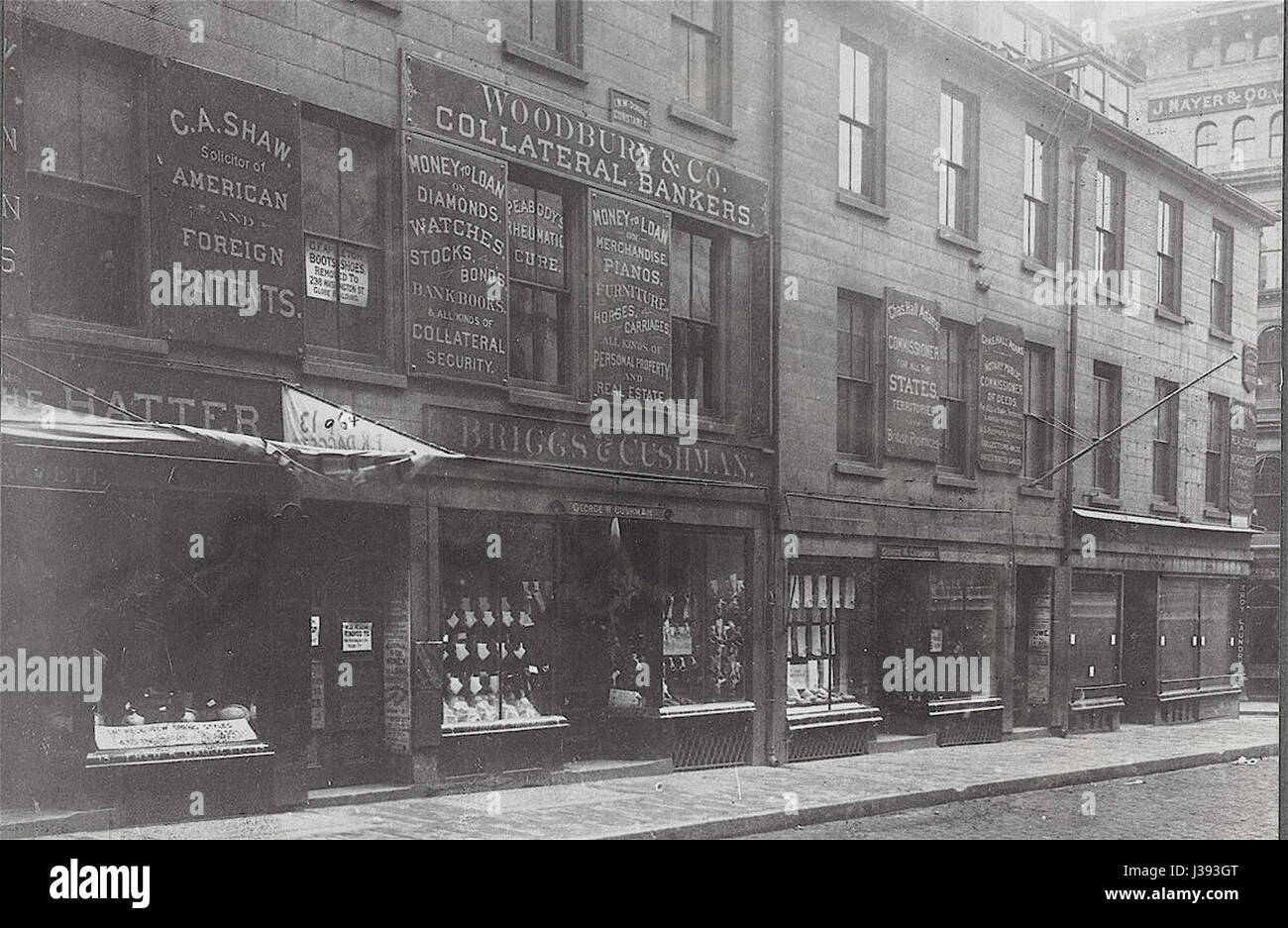 CourtSt Boston BPL 08 02 003371 detail2 Stock Photo - Alamy