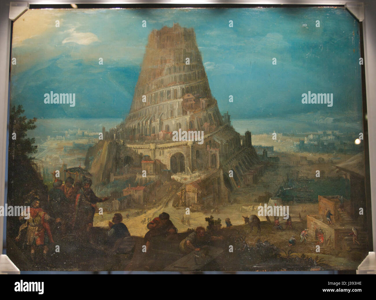 Copperplate Map, Museum of London 2 Stock Photo - Alamy