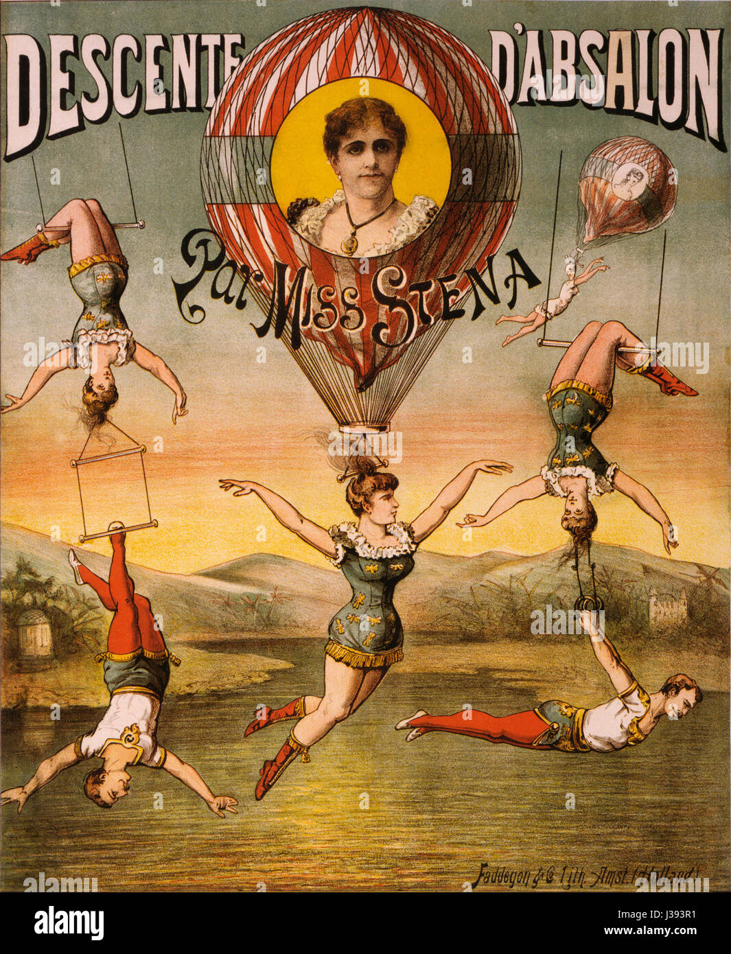 Circus acrobat 1800s hi-res stock photography and images - Alamy