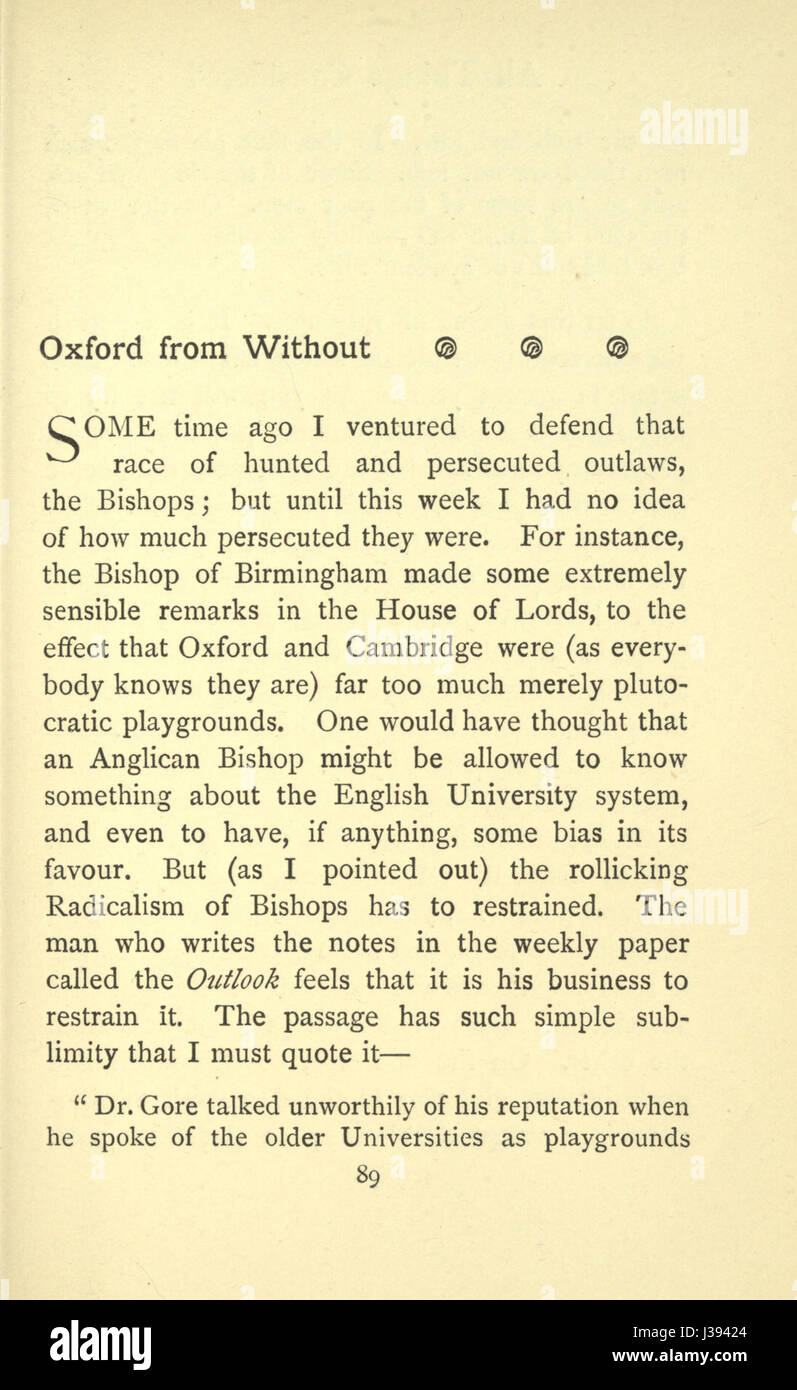 Chesterton book cover hi-res stock photography and images - Alamy