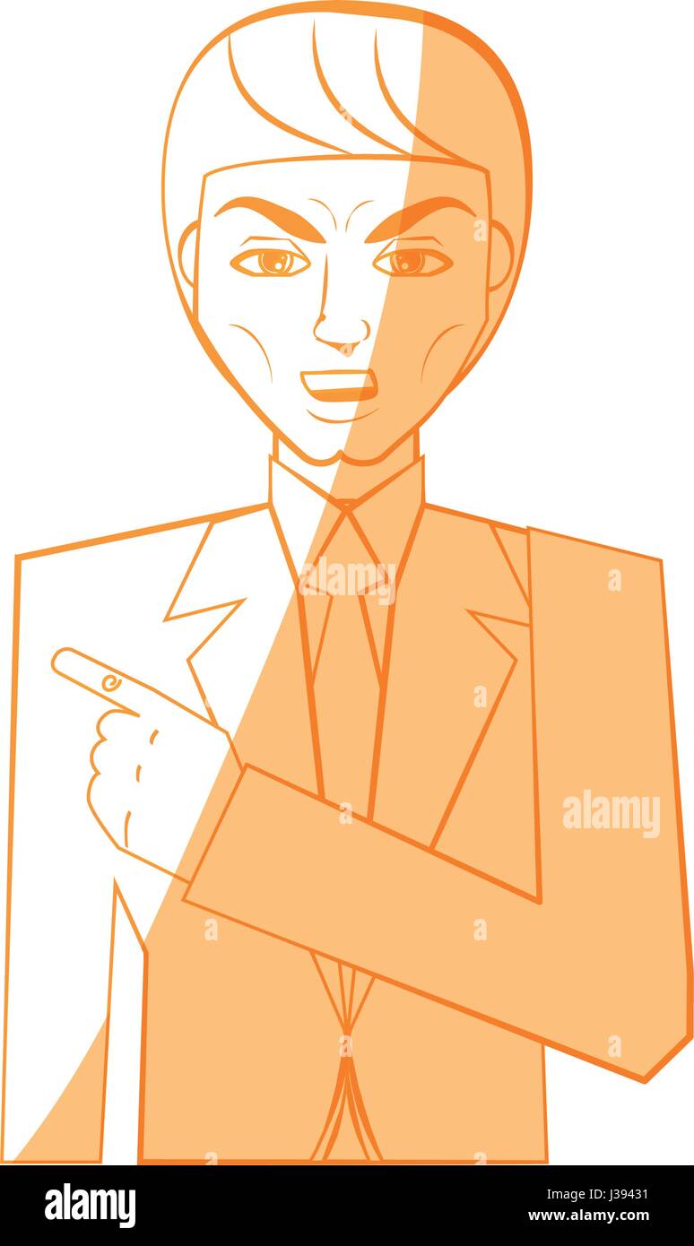 Elegant man cartoon Stock Vector Image & Art - Alamy