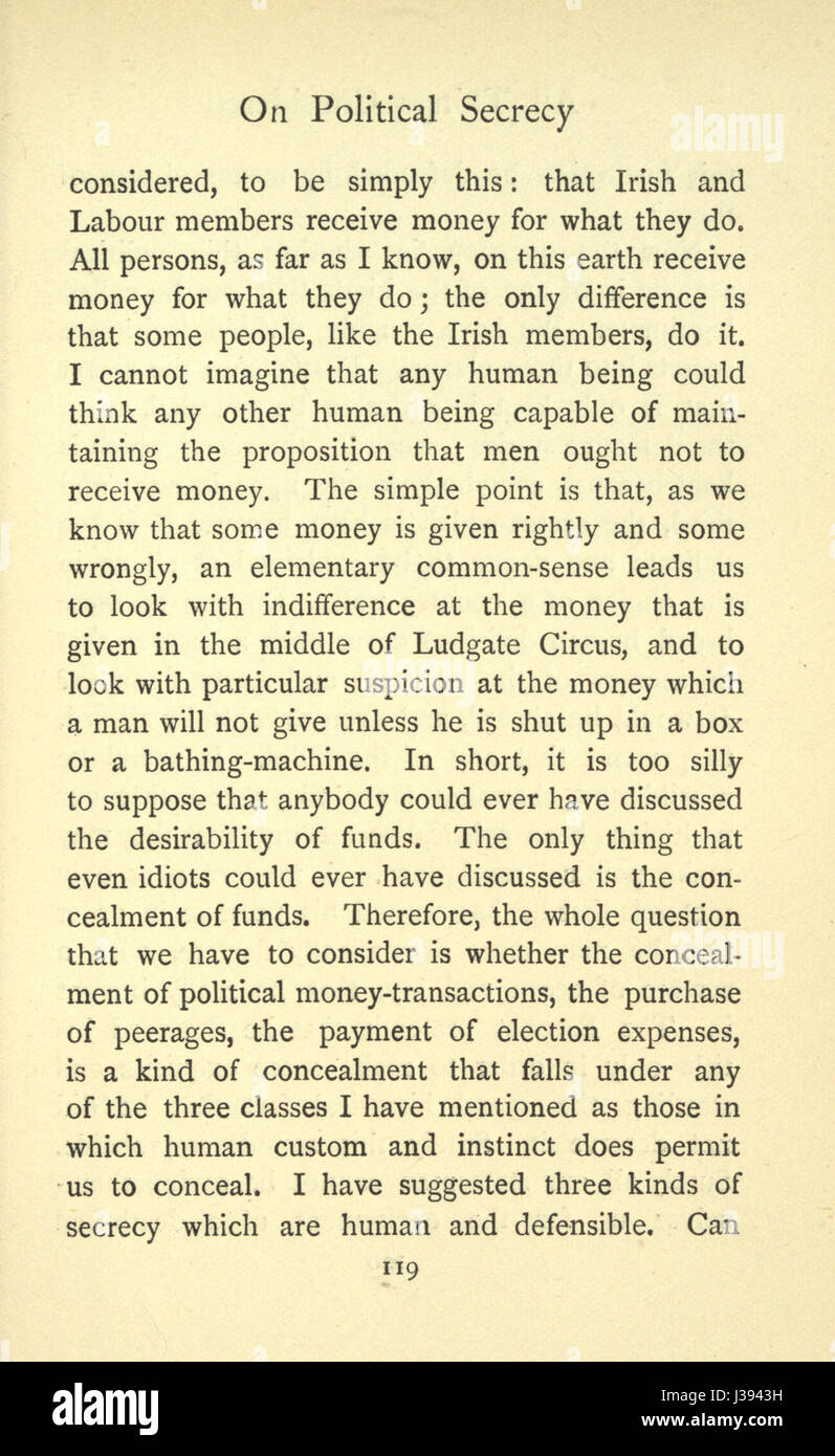 Chesterton All Things Considered, p. 119 Stock Photo - Alamy