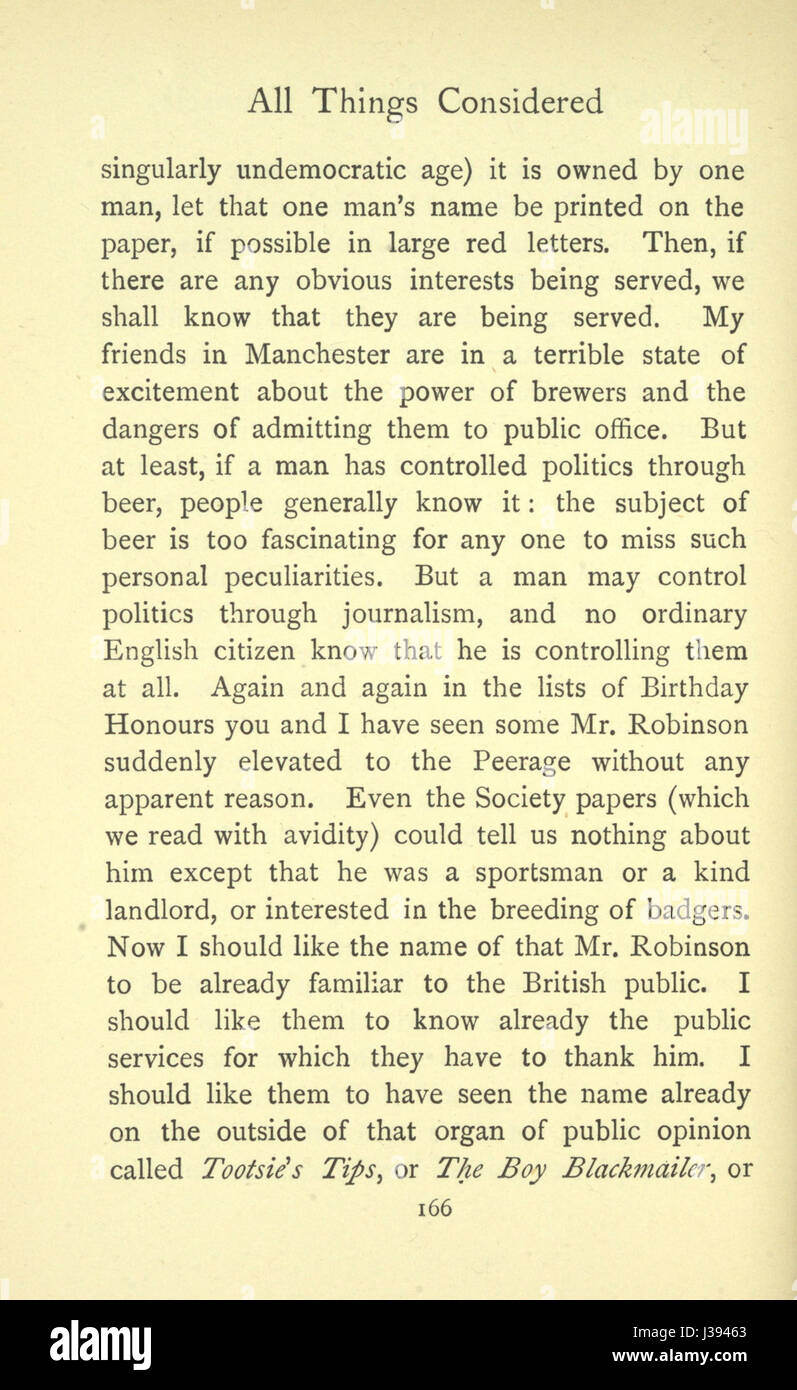 Chesterton book cover hi-res stock photography and images - Alamy