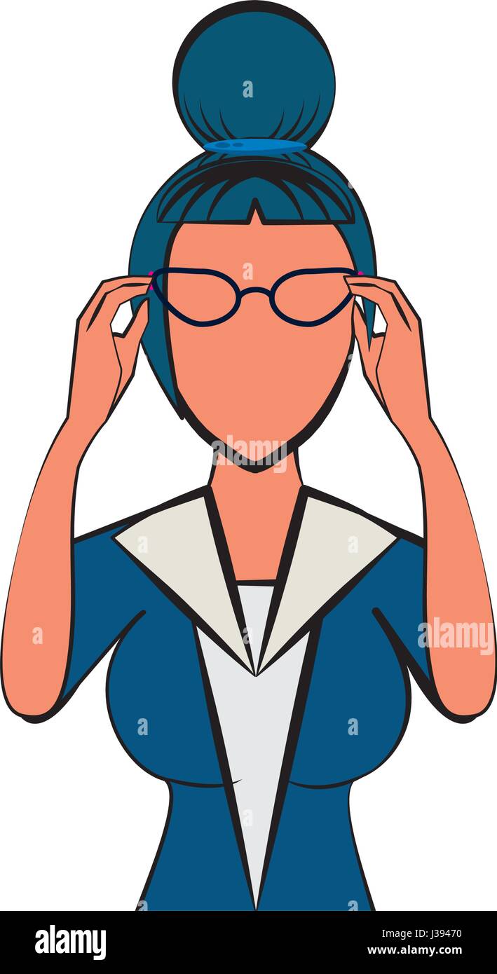 Vintage woman cartoon Stock Vector Image & Art - Alamy