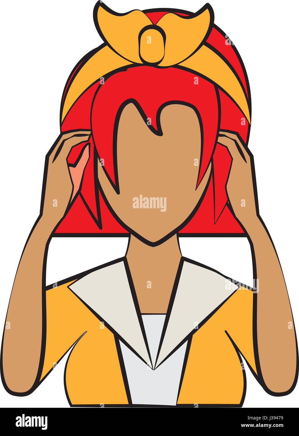 Vintage woman cartoon Stock Vector Image & Art - Alamy