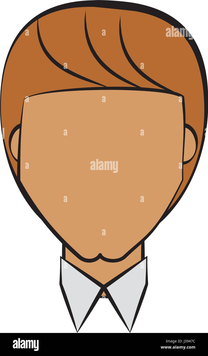 Male faceless head Stock Vector Image & Art - Alamy