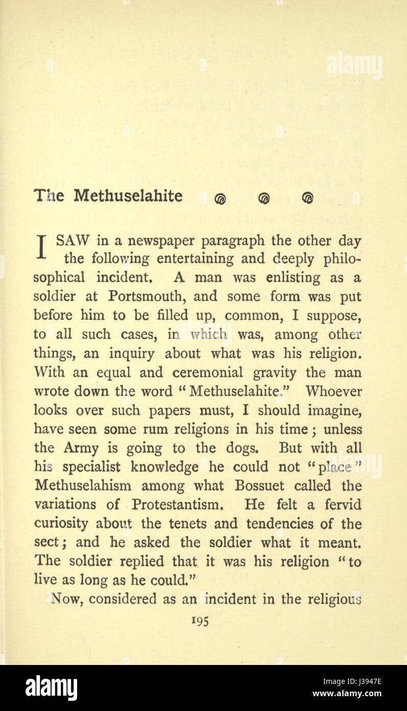 Chesterton book cover hi-res stock photography and images - Alamy