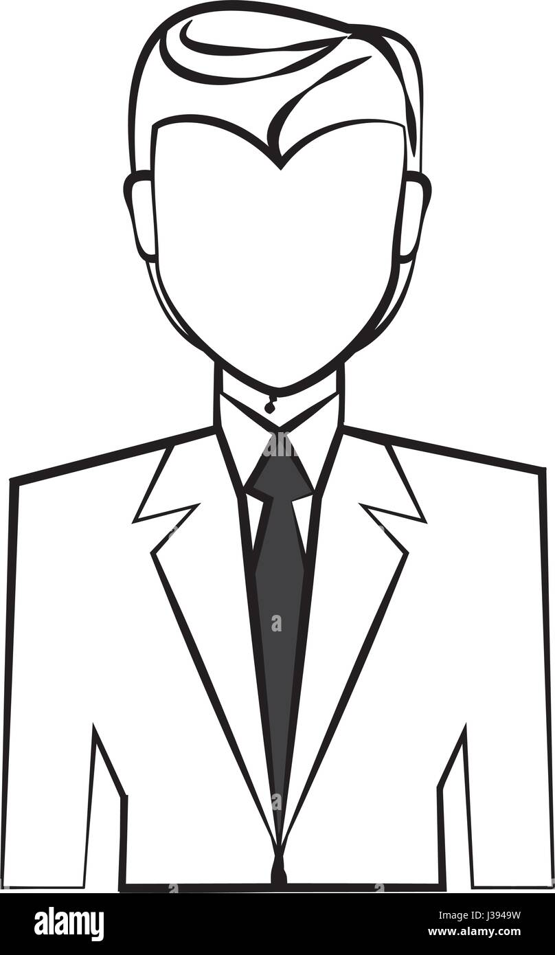 Elegant man cartoon Stock Vector Image & Art - Alamy