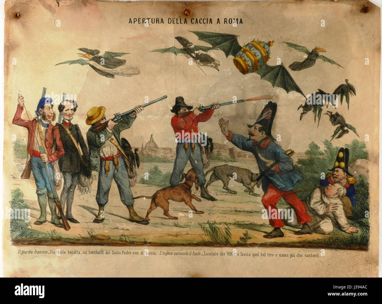 A caccia hi-res stock photography and images - Alamy