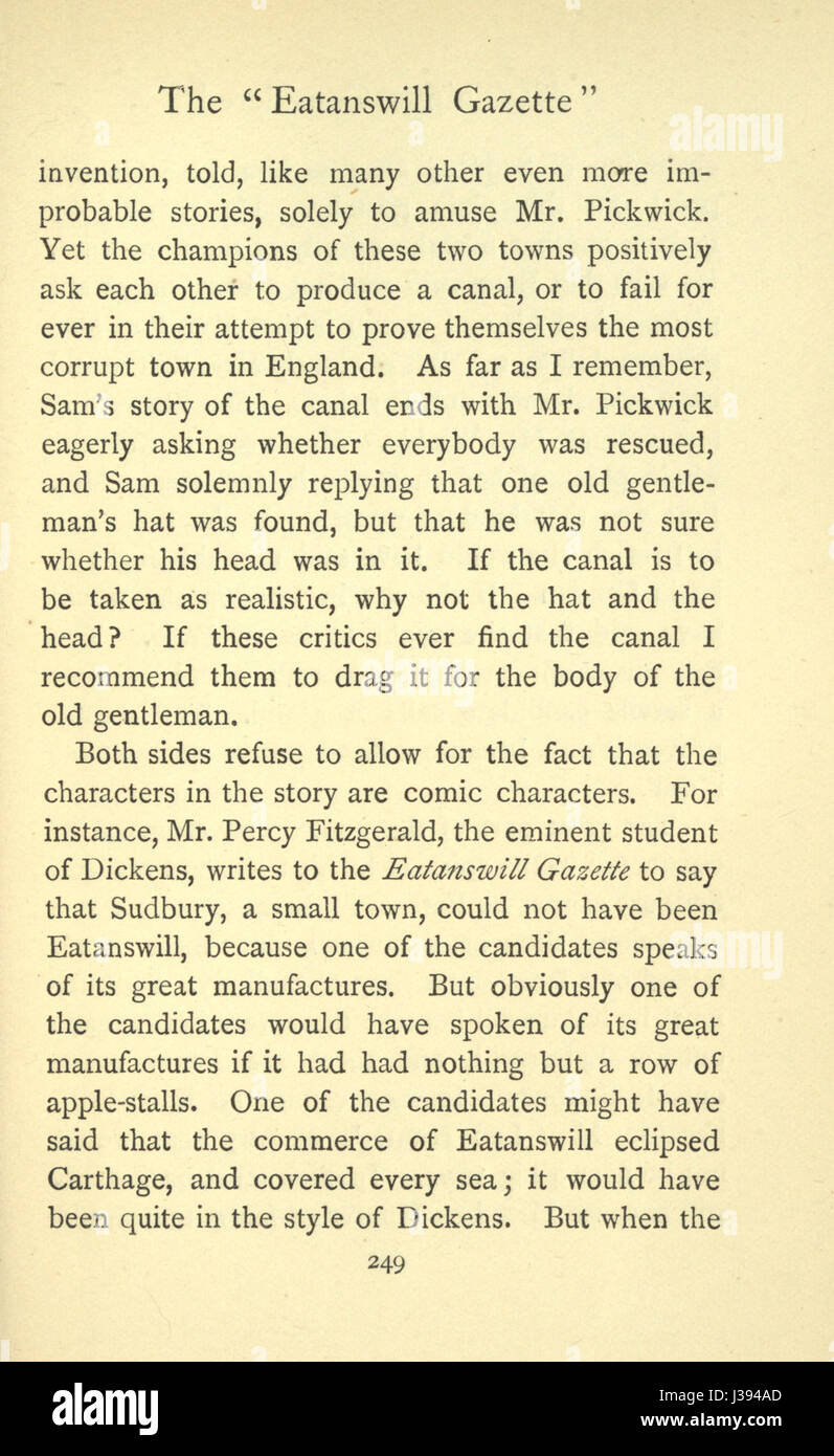 Chesterton book cover hi-res stock photography and images - Alamy