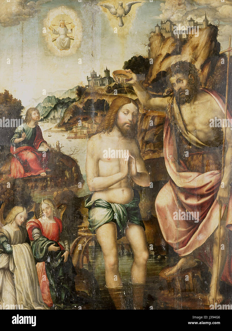 'De doop van Christus' is a painting housed in the Rijksmuseum ...