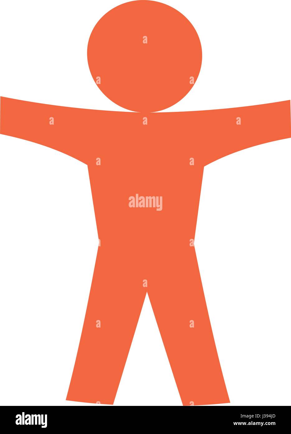 Human symbol pictogram Stock Vector Image & Art - Alamy