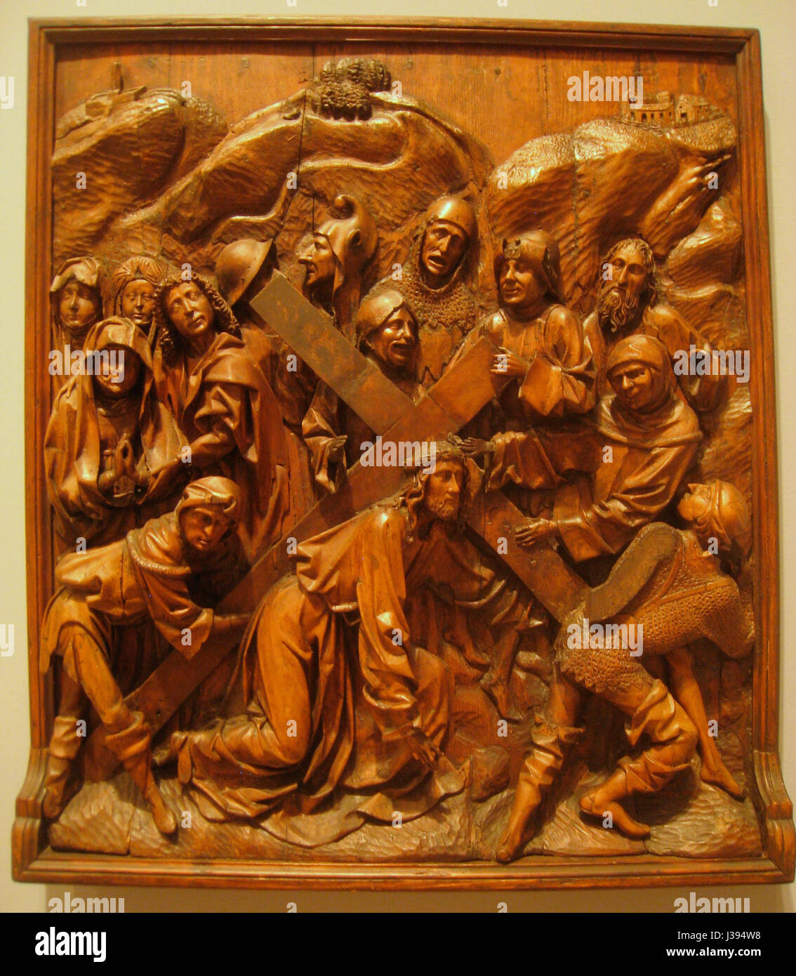 Christ Fallen on the Way to Calvary, Northern Netherlands, 16th century ...