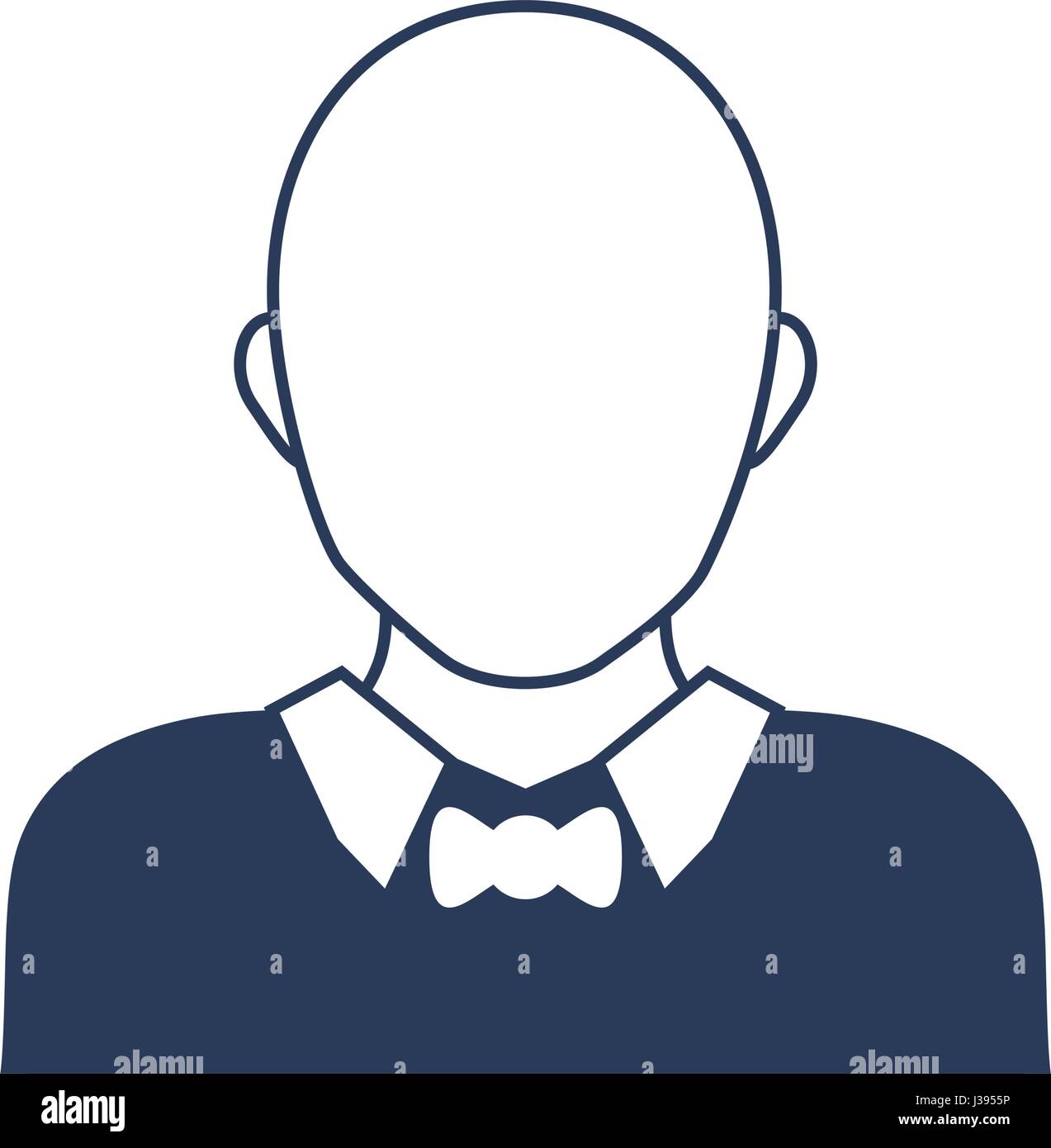 Young male neck man Stock Vector Images - Alamy