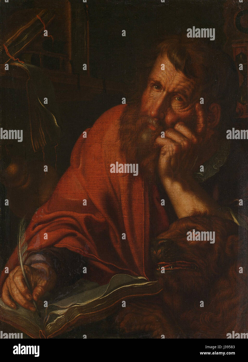 'De evangelist Marcus' is an artwork featured at the Rijksmuseum ...