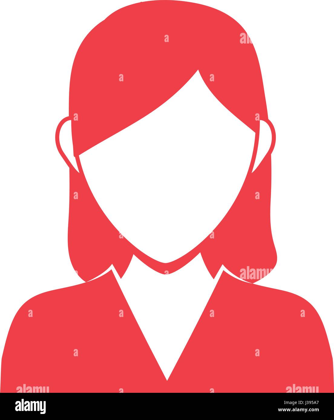 Woman faceless head Stock Vector Image & Art - Alamy