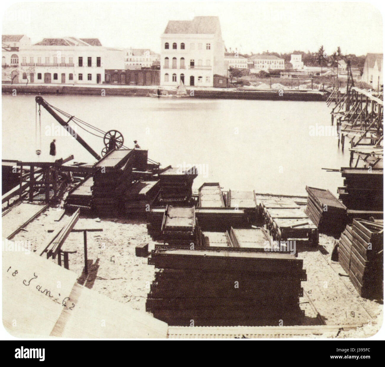 Recife vintage map hi-res stock photography and images - Alamy