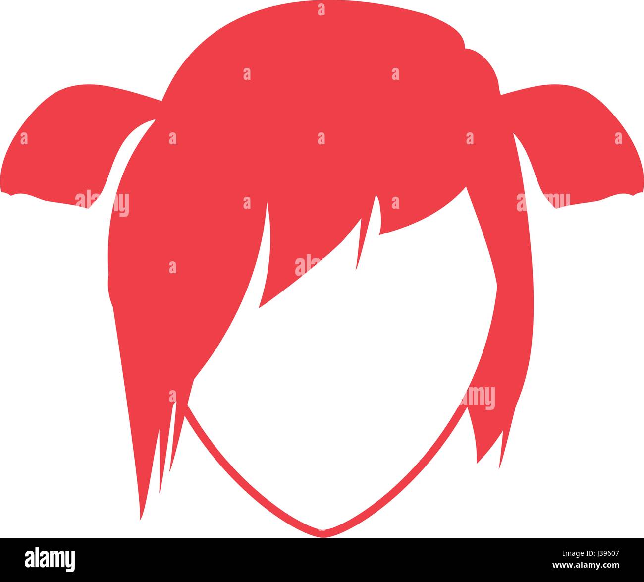 Woman faceless head Stock Vector Image & Art - Alamy