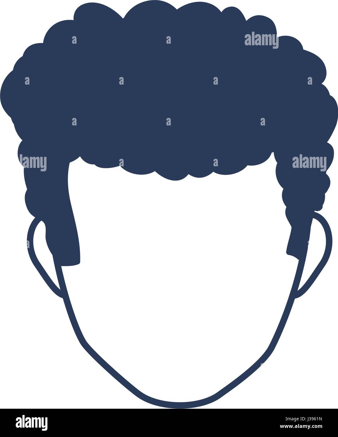 Male faceless head Stock Vector Image & Art - Alamy