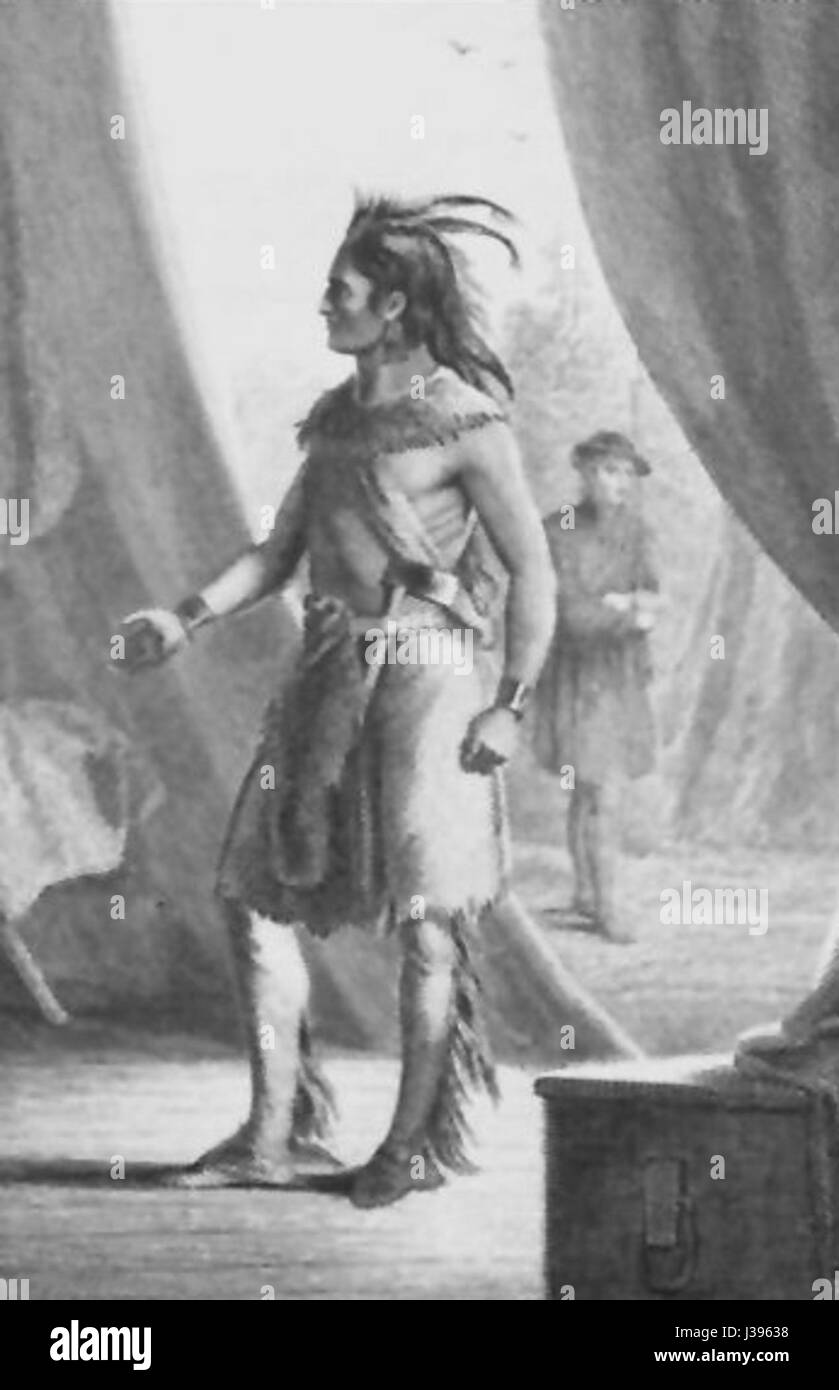 Chief Red Eagle Stock Photo - Alamy