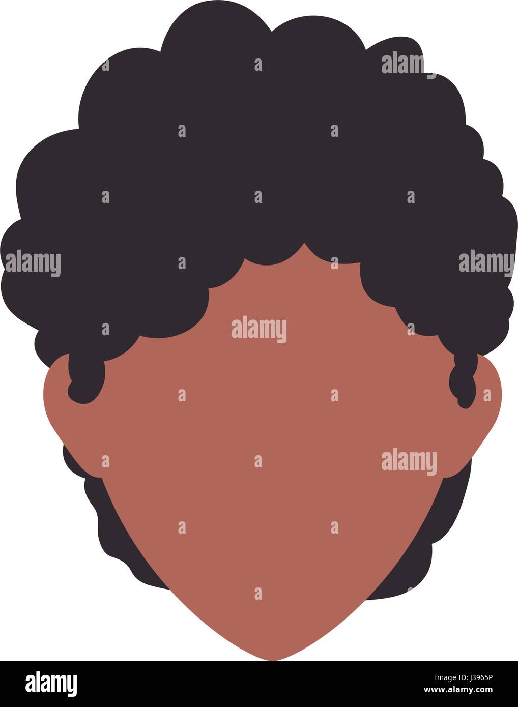 Woman faceless head Stock Vector Image & Art - Alamy