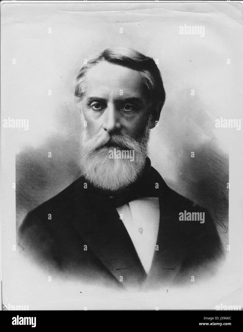 Charles Reed Bishop, retouched photo by J. J. Williams (PP 96 1 016 ...