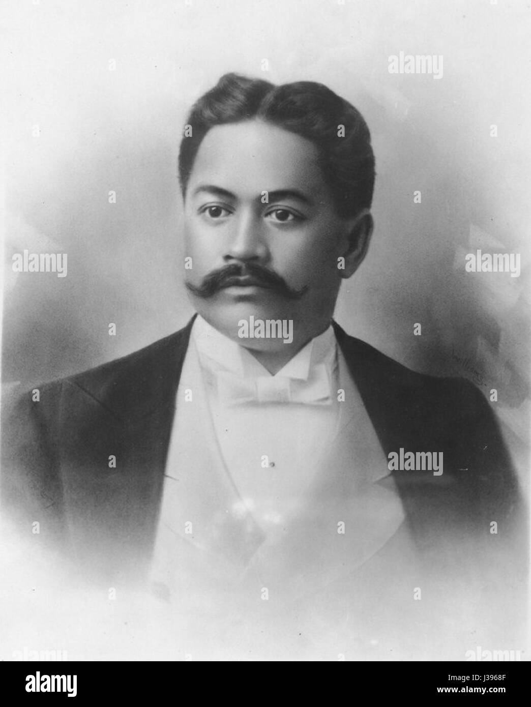 This photograph of David Kawananakoa, a prominent figure in Hawaiian ...