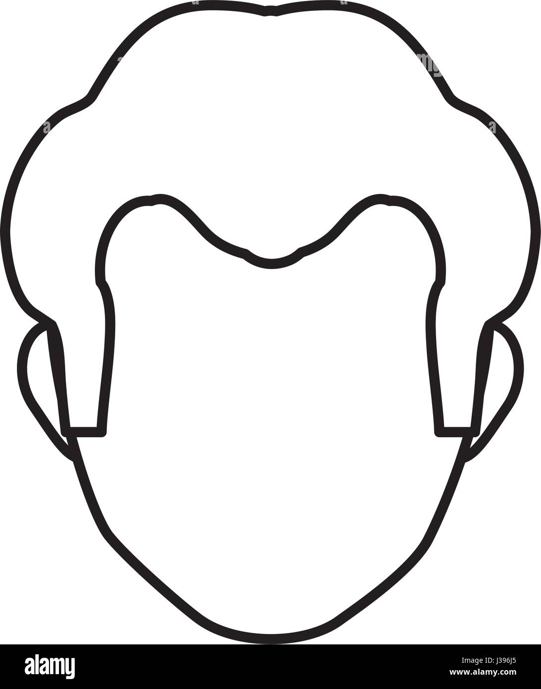 Male faceless head Stock Vector Image & Art - Alamy