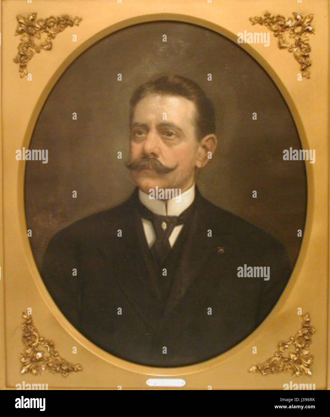 This portrait of John Isaac Cox, painted by Lloyd Branson, captures the ...