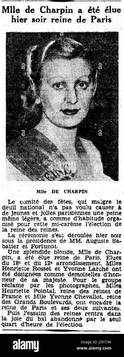 Charpin Black and White Stock Photos & Images - Alamy