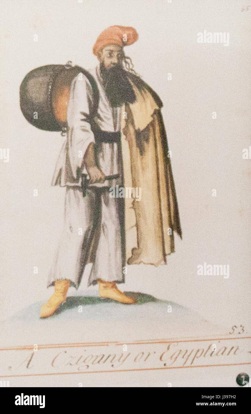 Costume of a Gipsy man Stock Photo - Alamy