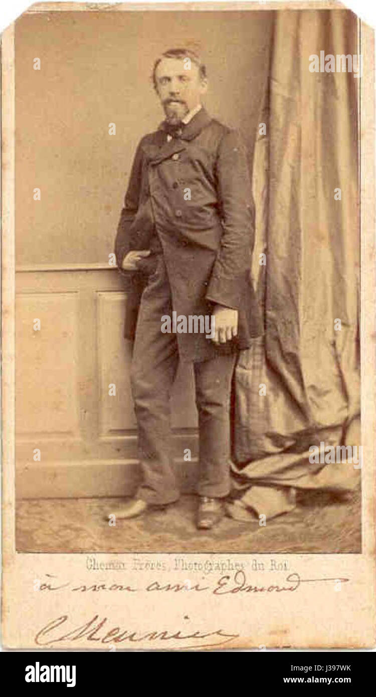 Constantin Meunier was a prominent Belgian artist active around 1850 ...