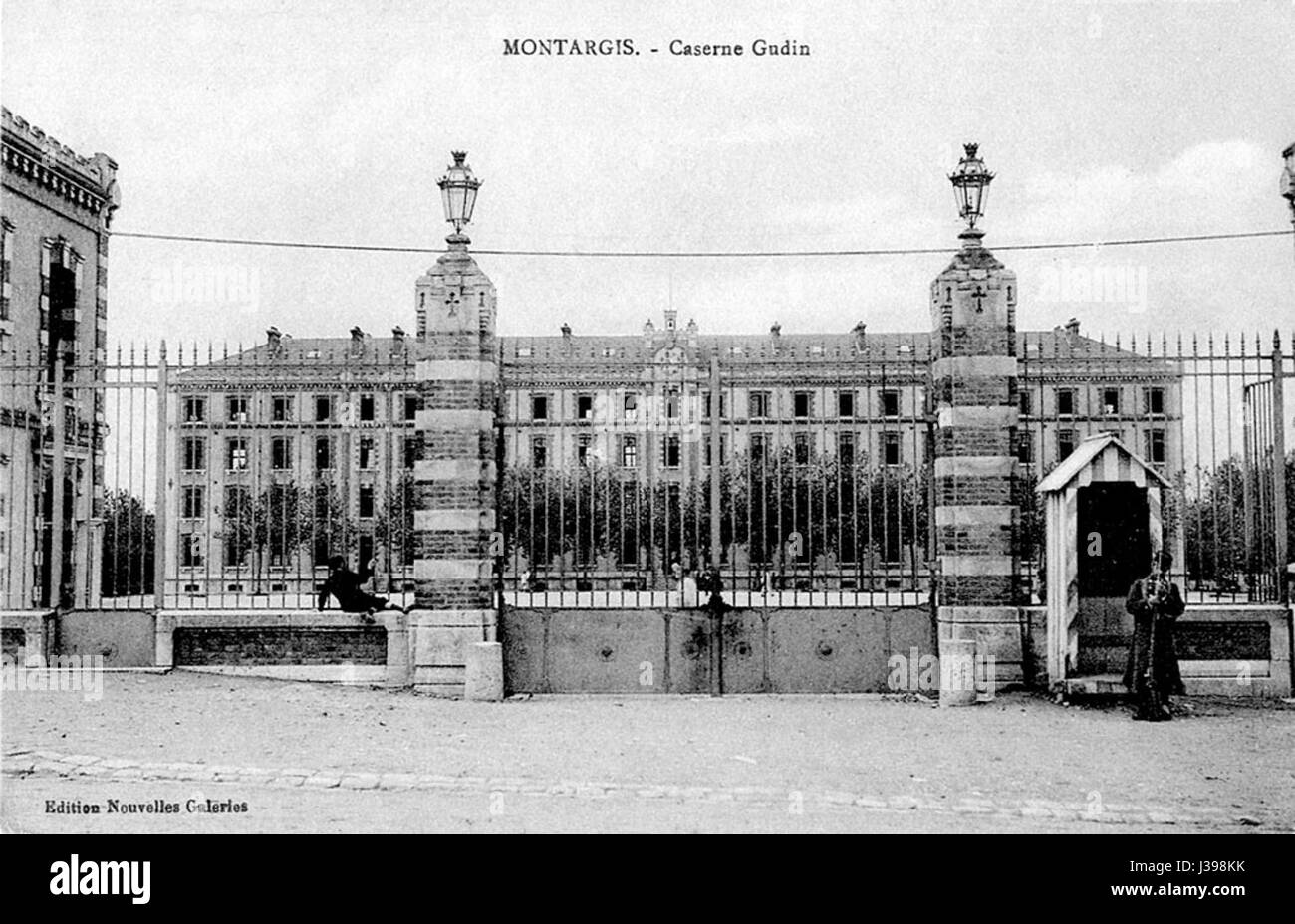 The CP Montargis Caserne Gudin, a historical military barracks located ...