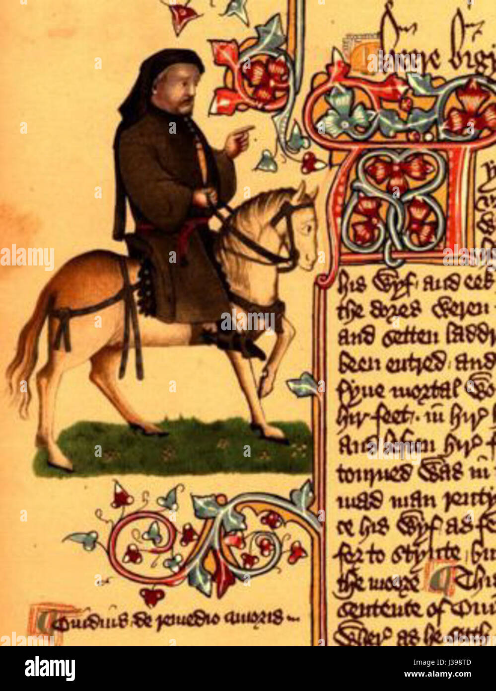 The Ellesmere manuscript of Chaucer's 'Canterbury Tales' is one of the ...
