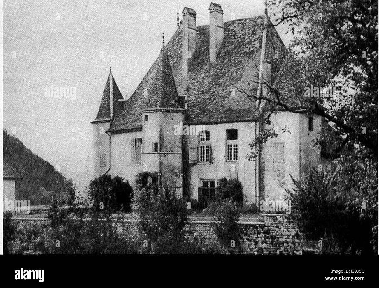 Chateau de Chalain is a historic castle located in the Jura region of ...