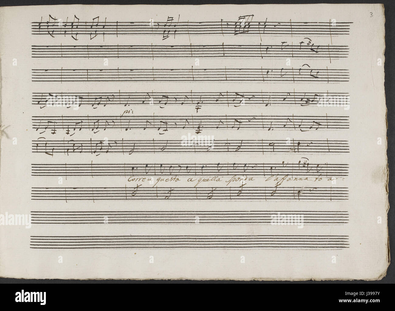 Christoph Georg Wagenseil Joanna. (BL Zweig MS 98 f. 3r Stock Photo - Alamy