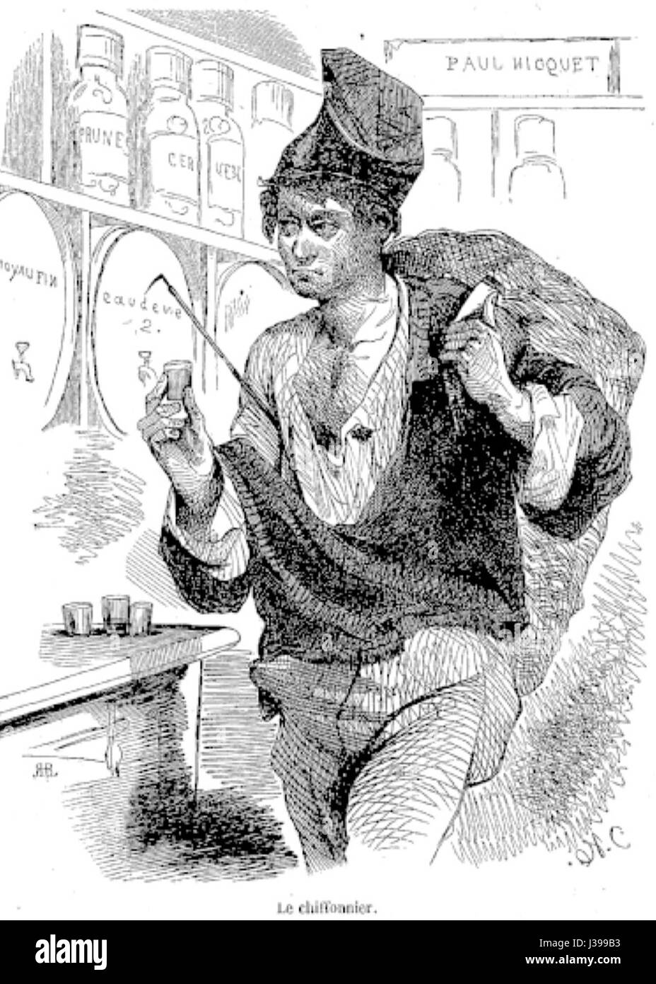 Poor worker paris hi-res stock photography and images - Alamy