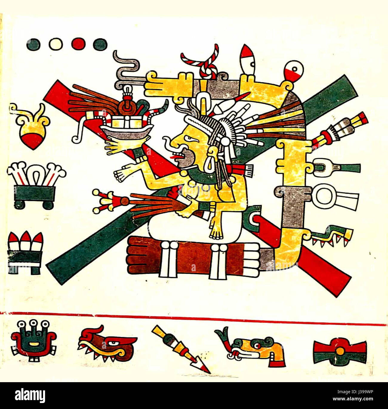 Codex Laud (folio 15 Stock Photo - Alamy