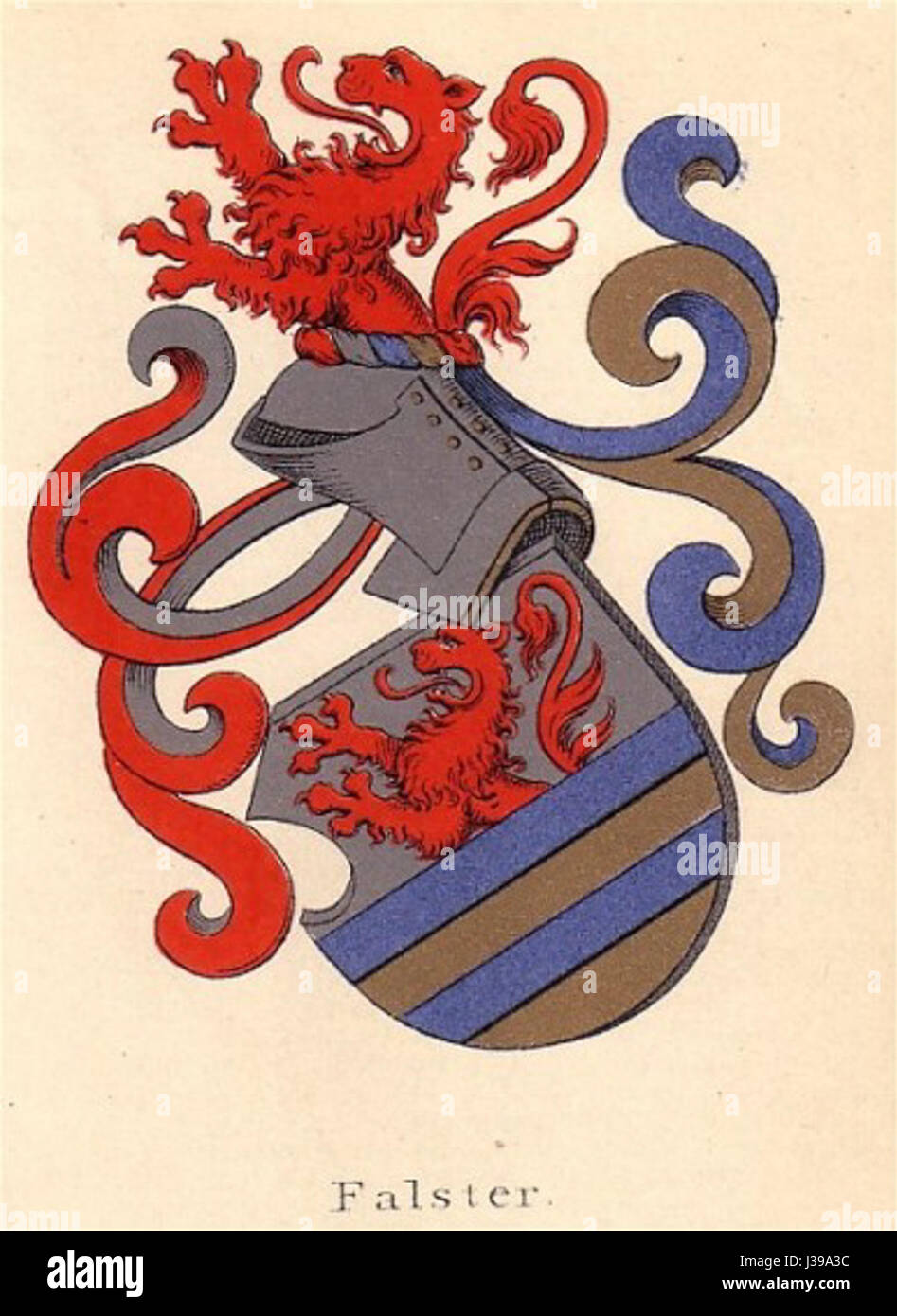 This title refers to the coat of arms of Falster, an island in Denmark ...