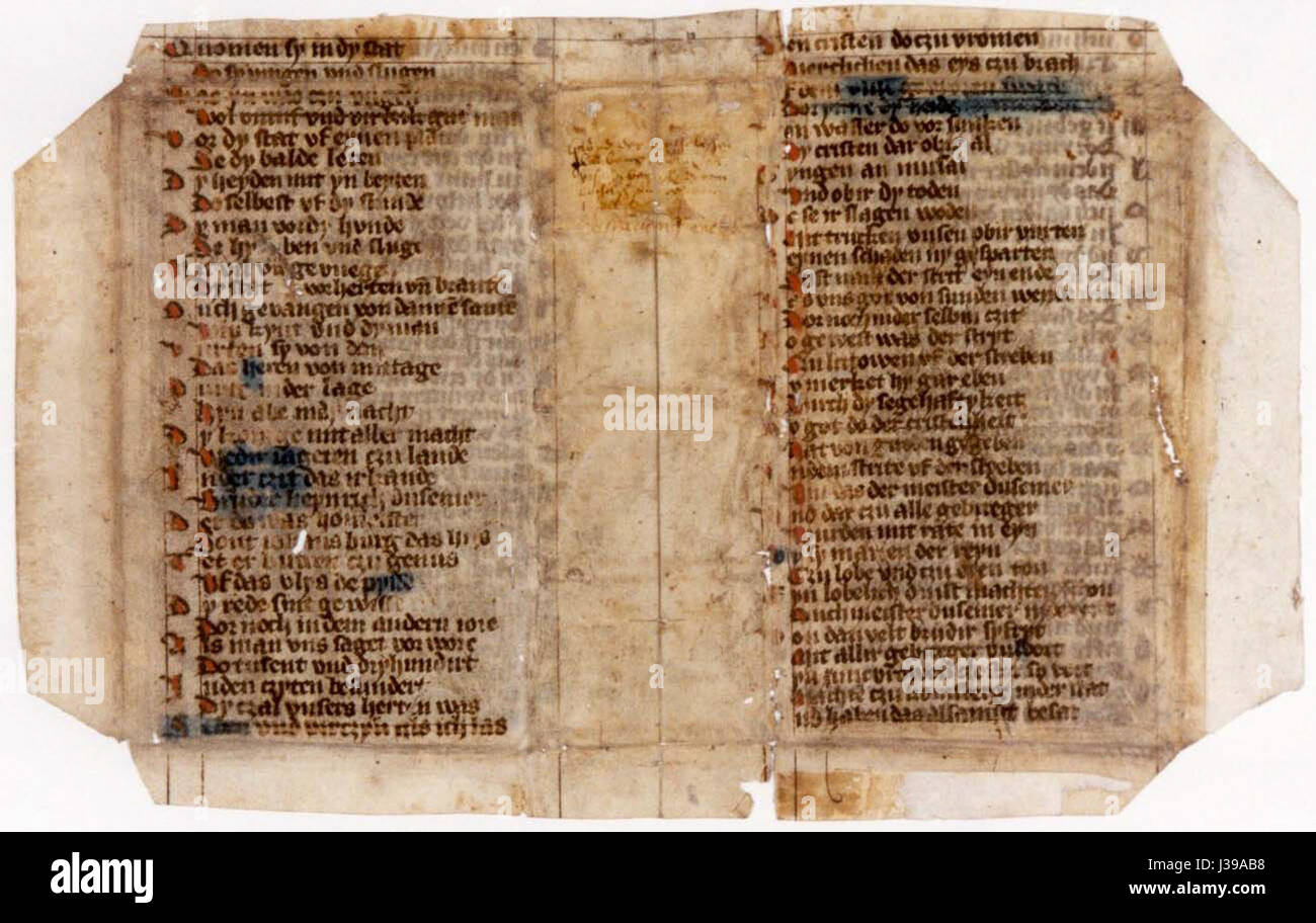 The Codex Donauschingen A III 9 A 1v 2r is a medieval manuscript ...