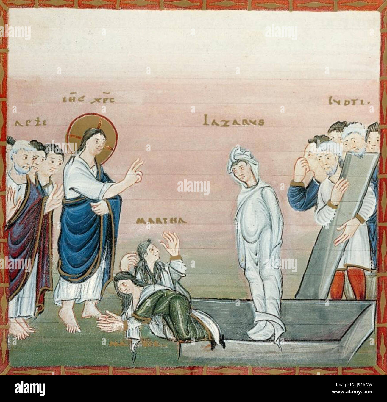 The Codex Egberti is an illuminated manuscript from the 9th century ...