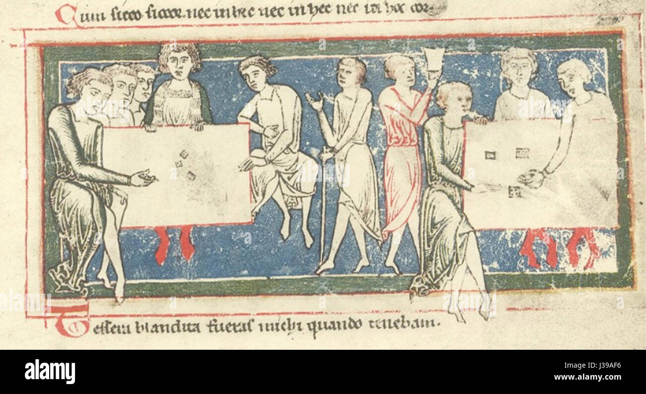 Codex Buranus is a medieval manuscript containing songs and poems. Folio 91 focuses on a group ...