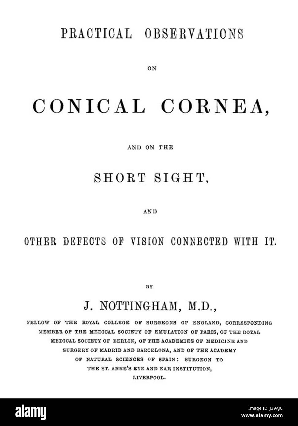 Corneal Black and White Stock Photos & Images - Alamy