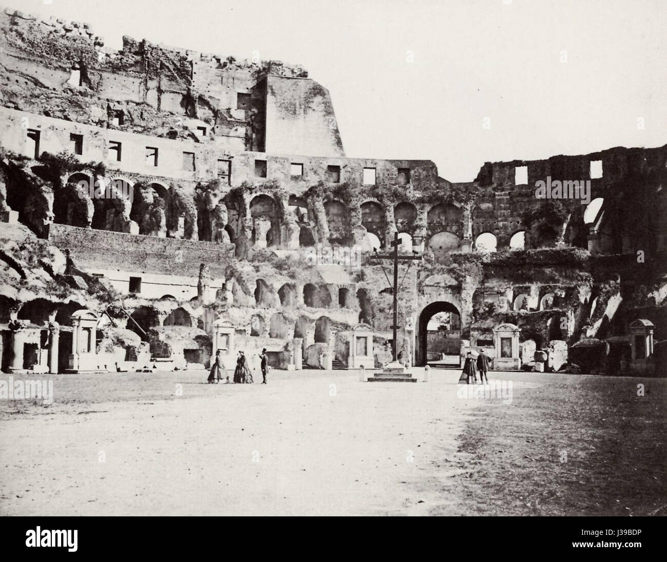 This title refers to an artwork or illustration of the Colosseum ...