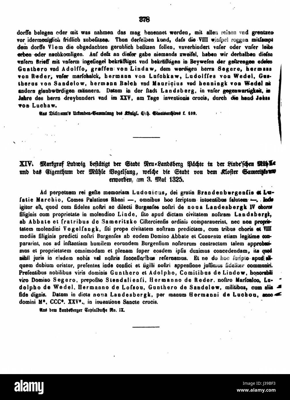 â€˜DE CDB 1 18 378â€™ refers to a document or archive entry, likely cataloging a historical ...