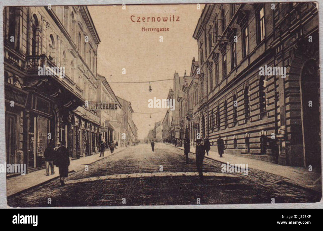 Vintage czernowitz map hi-res stock photography and images - Alamy