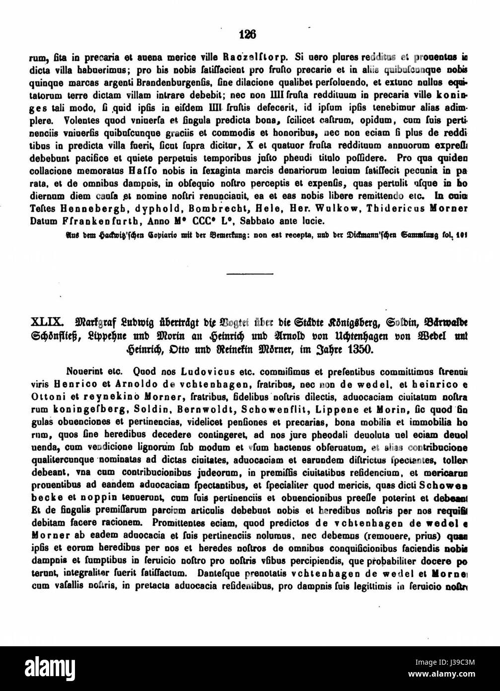 This title refers to a specific document or work identified as 'DE CDB 1 18 126,' likely ...