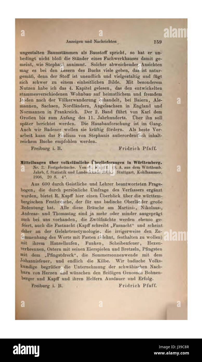 'De Alemannia XXXIV 167' refers to a historical document or publication ...