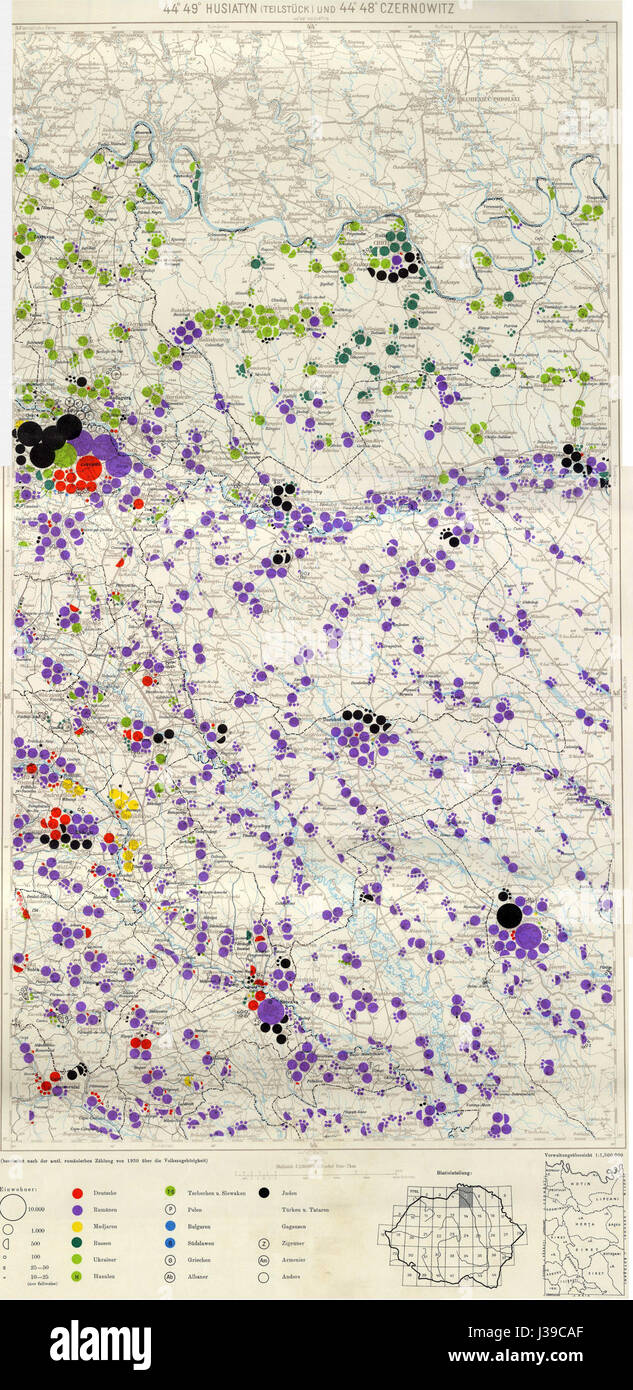 Vintage czernowitz map hi-res stock photography and images - Alamy