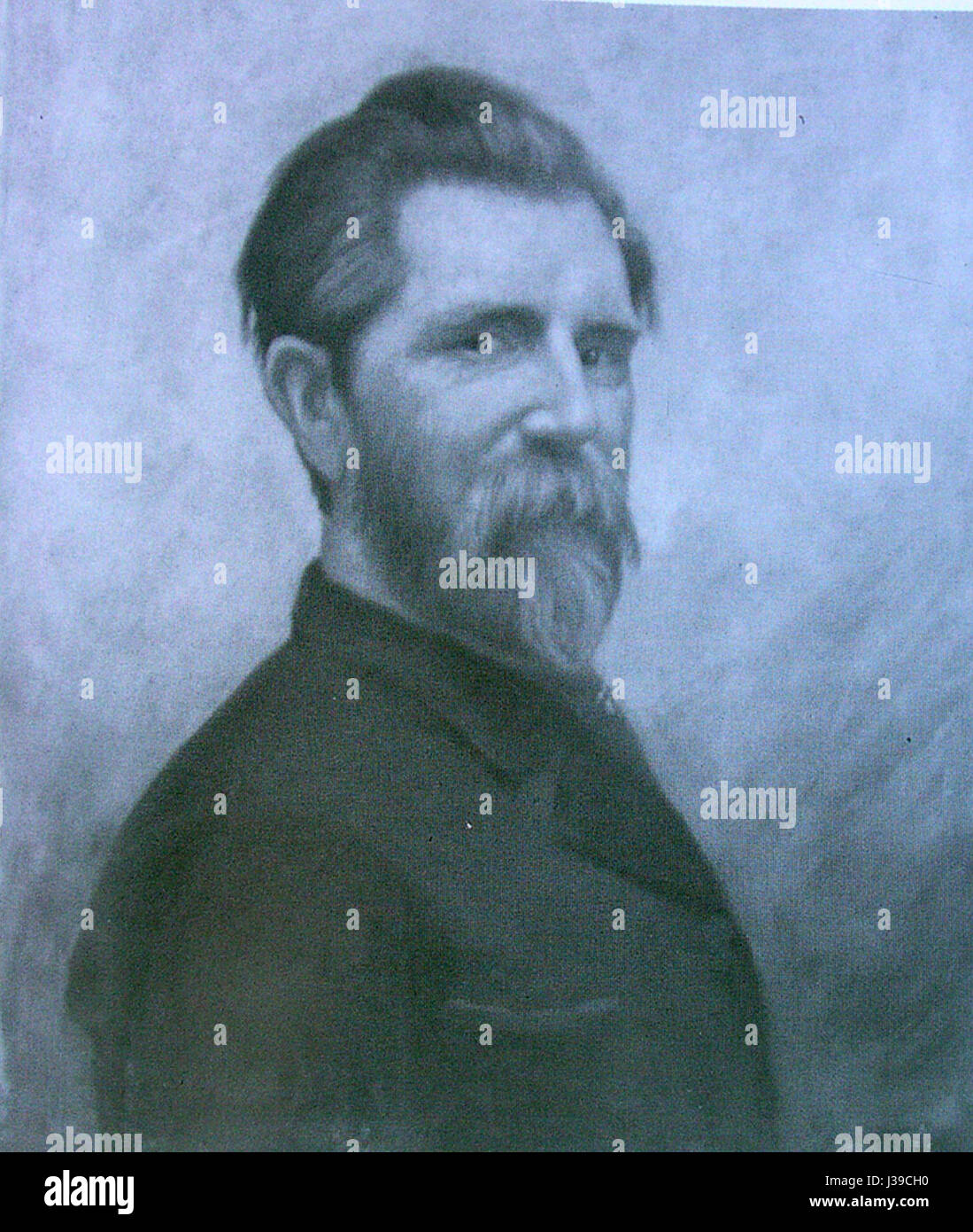 Hans Dahl's 'Selbstportrait' is a self-portrait painting by the ...